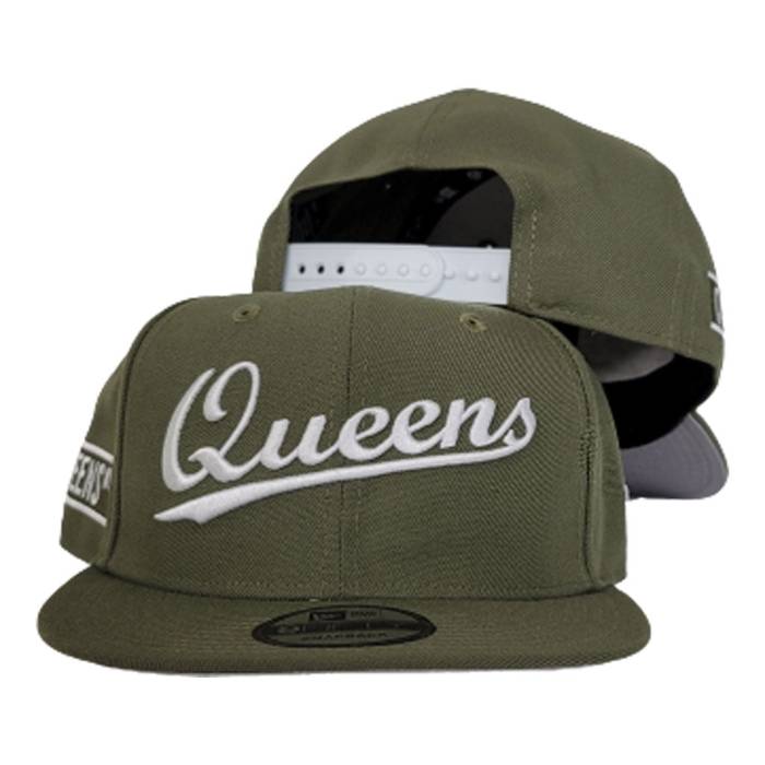 ブランド名-性別Unisex(ユニセックス)商品名New Era 9Fifty Olive Green Queens Snapback Hat