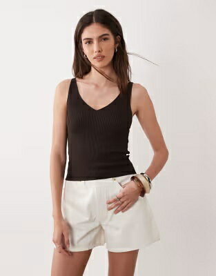 ブランド名JDY性別Women(レディース)商品名JDY v-neck knit tank top in brownカラーBROWN