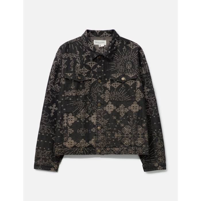 ブランド名Untitled Artworks性別Men(メンズ)商品名Jacquard Denim Jacketカラー・Black