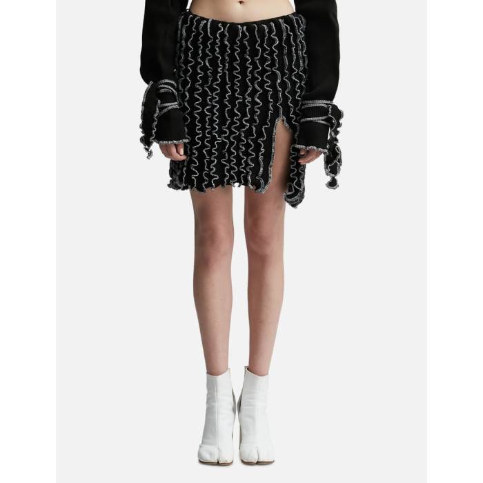 ブランド名Ester Manas性別Women(レディース)商品名Mini Curly Skirtカラー・Black