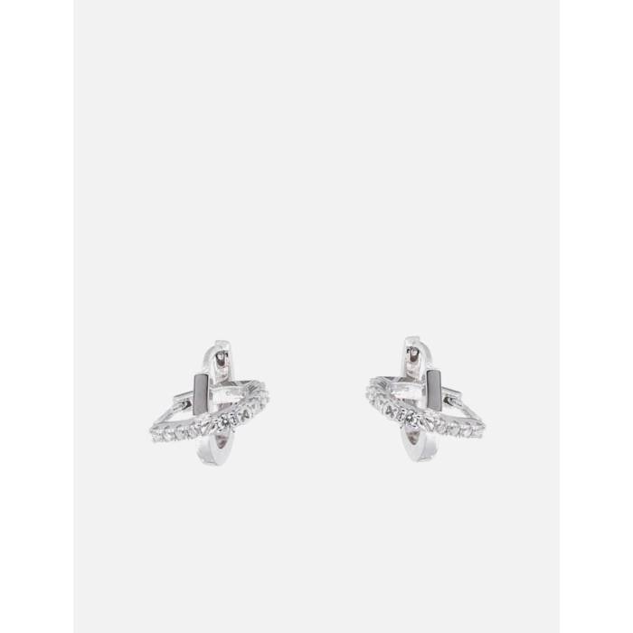 ブランド名Midnightfactory性別Unisex(ユニセックス)商品名Dual-Hoops Tangled Two-Way Earringsカラー・Silver