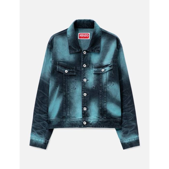 ブランド名Kenzo性別Unisex(ユニセックス)商品名Boke Heart Oversize Trucker Jacketカラー・62 - Overdye Denim - Glacier