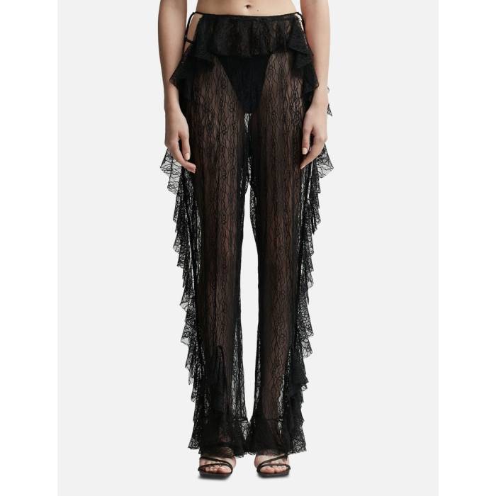 ブランド名Ester Manas性別Women(レディース)商品名Mermaid Lace Ruffled Pantsカラー・Black