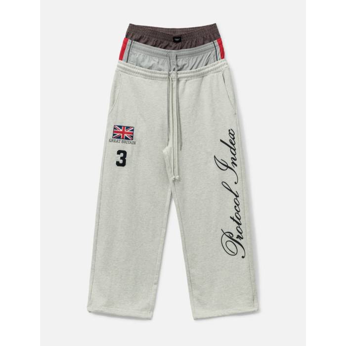 ブランド名Protocol-Index性別Men(メンズ)商品名3 Layered Sweat Pantsカラー・White Melange