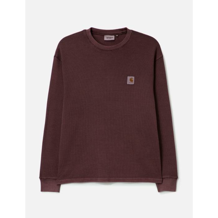 ブランド名Carhartt Work In Progress性別Men(メンズ)商品名Long Sleeve Vista Waffle T-Shirtカラー・Palisander Garment Dyed