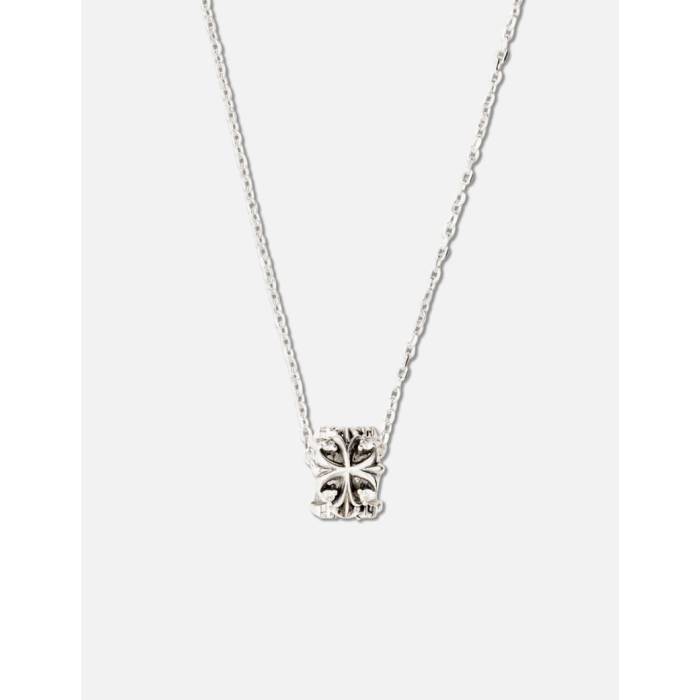 ブランド名Midnightfactory性別Unisex(ユニセックス)商品名Maltese-Cross Quadruplets Pendant Necklaceカラー・Oxidised &Amp; White Stones