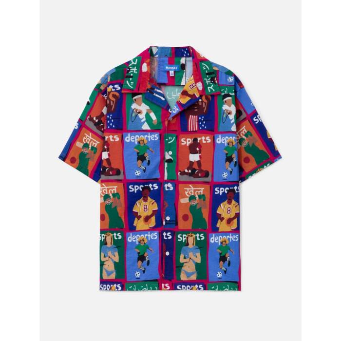 ブランド名Market性別Men(メンズ)商品名Illustrated S/S Button Upカラー・Multi