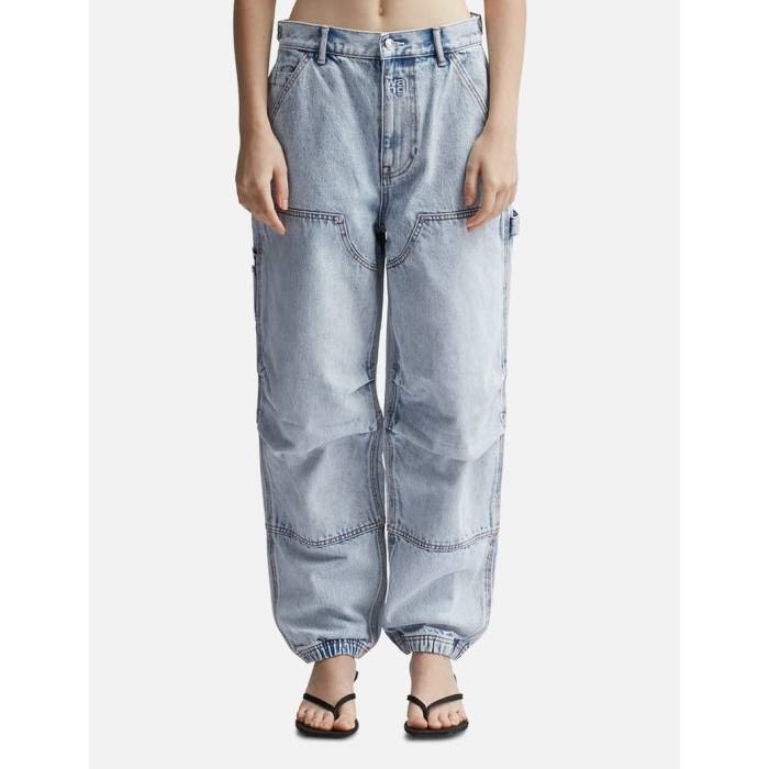 ブランド名T By Alexander Wang性別Women(レディース)商品名Double Front Carpenter Jeansカラー・Pebble Bleach