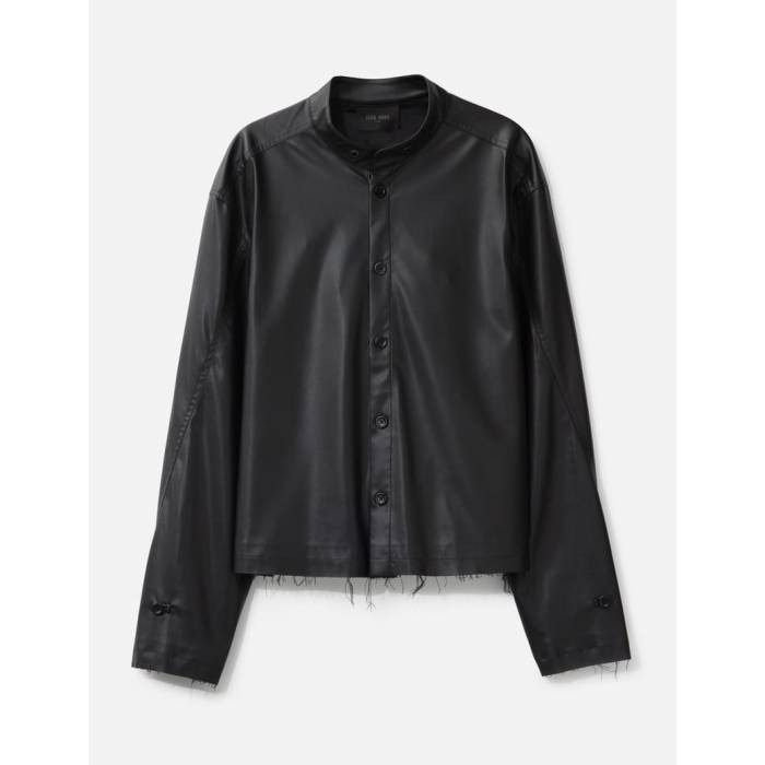 ブランド名Team Wang Design性別Unisex(ユニセックス)商品名Acceptance Faux Leather Shirtカラー・Black