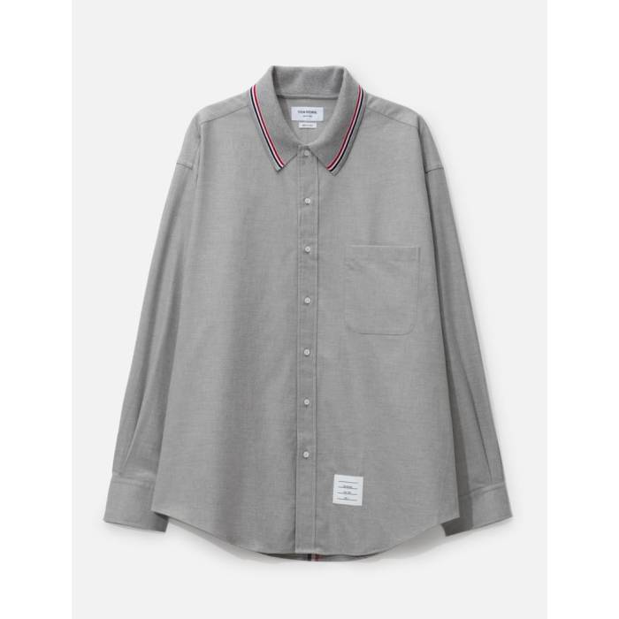 ブランド名Thom Browne性別Men(メンズ)商品名Knit Collar Shirtカラー・Med Gray