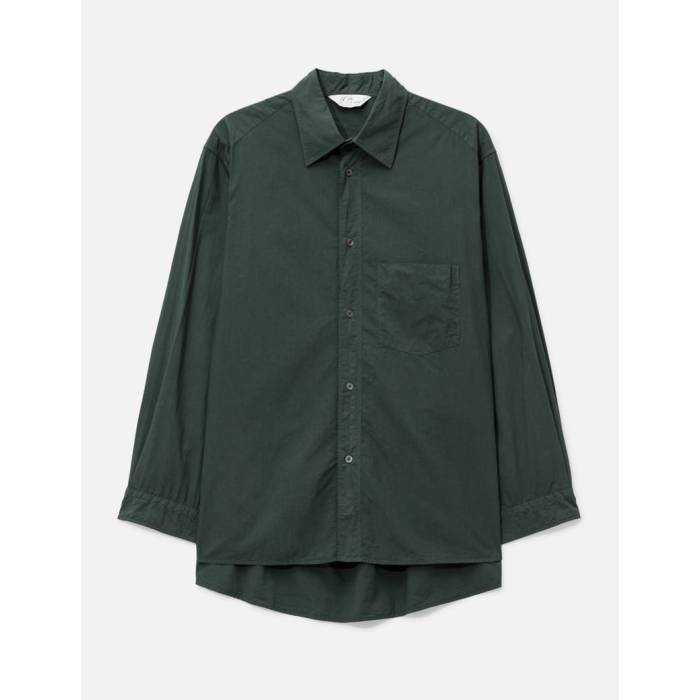 ブランド名Ancellm性別Men(メンズ)商品名Shrink Over Shirtカラー・Green Charcoal