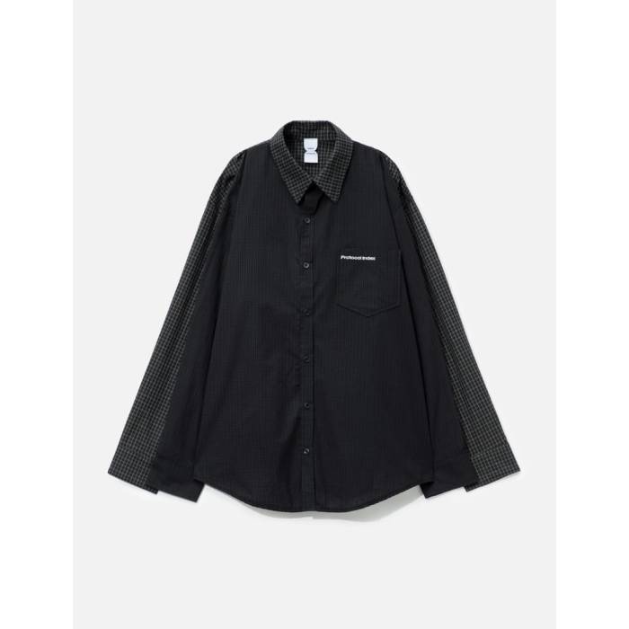 ブランド名Protocol-Index性別Men(メンズ)商品名Four Hands Check Shirtsカラー・Black