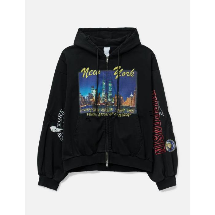 ブランド名Protocol-Index性別Men(メンズ)商品名Reconstructed Sweatshirts Zip Hoodieカラー・White