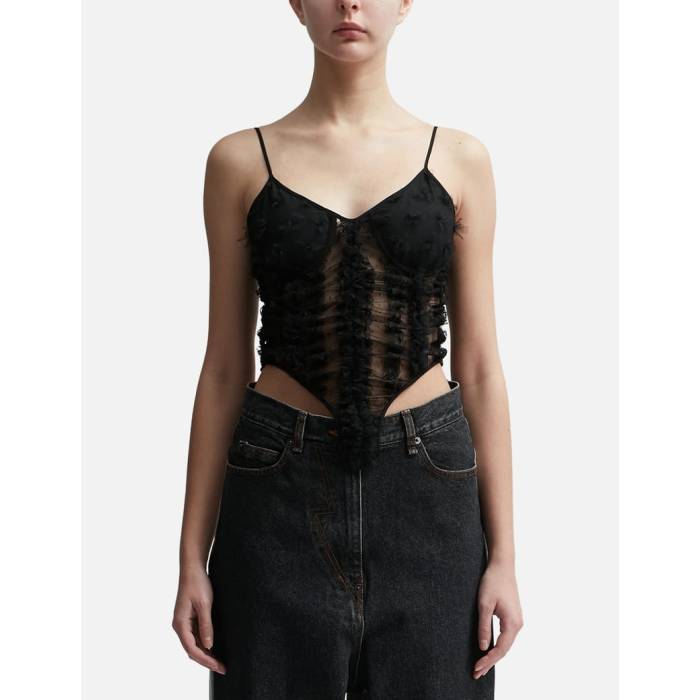 ブランド名Pushbutton性別Women(レディース)商品名Lace Corset Topカラー・Black