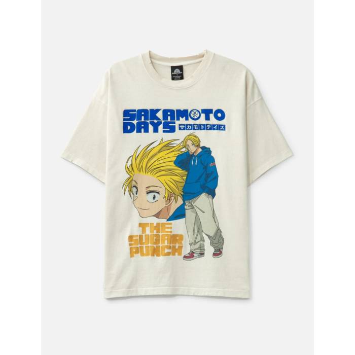 ブランド名The Sugar Punch性別Men(メンズ)商品名Sakamoto Days Short Sleeve T-Shirt (Shin)カラー・White
