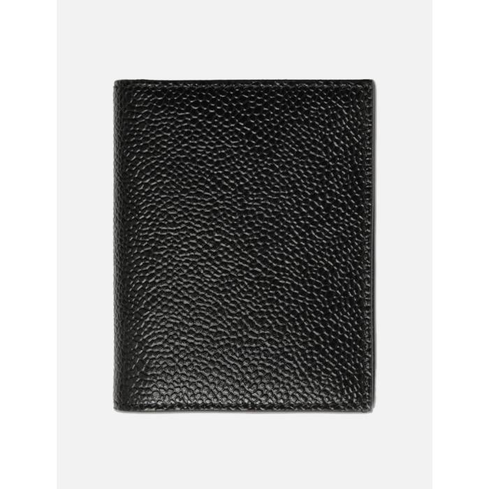 ブランド名Thom Browne性別Men(メンズ)商品名Pebble Grain Leather Double Cardholderカラー・Black