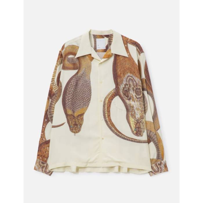 ブランド名Oldsoilism性別Men(メンズ)商品名The Albertus Seba Hawaiian Shirtカラー・White