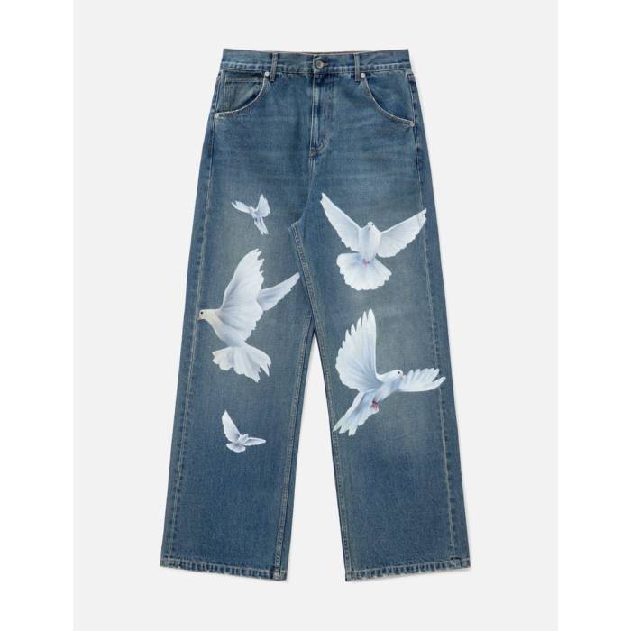 ブランド名3.Paradis性別Men(メンズ)商品名Freedom Doves Jeansカラー・Blue Washed