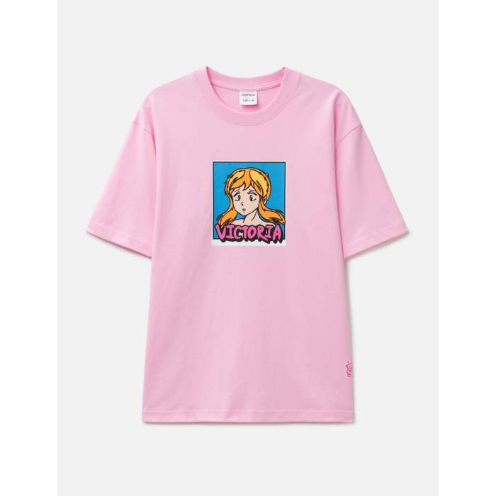 ブランド名Victoria性別Men(メンズ)商品名Anime Short Sleeves T-Shirtカラー・Pink