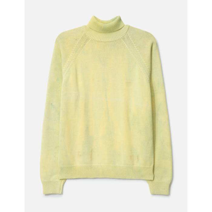 ブランド名Neithers性別Men(メンズ)商品名Boxer High Neck Knitted Sweaterカラー・Rhus Indigo Yellow