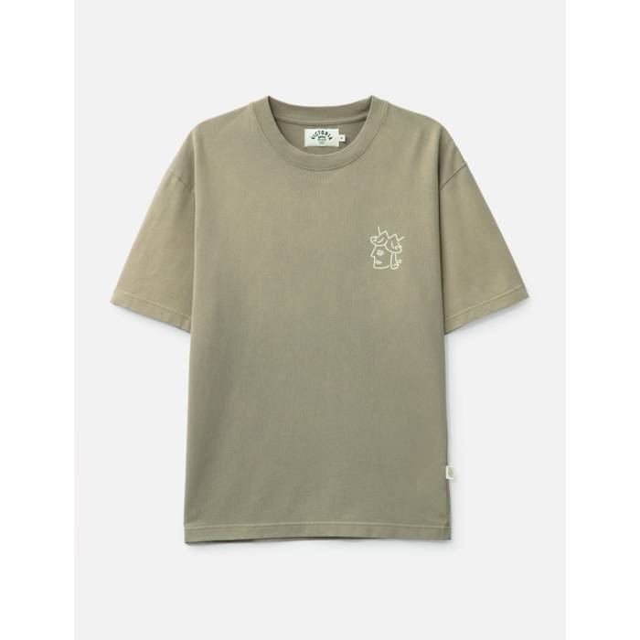 ブランド名Victoria性別Men(メンズ)商品名Sun Faded Queenhead Logo Short Sleeve T-Shirtカラー・Beige
