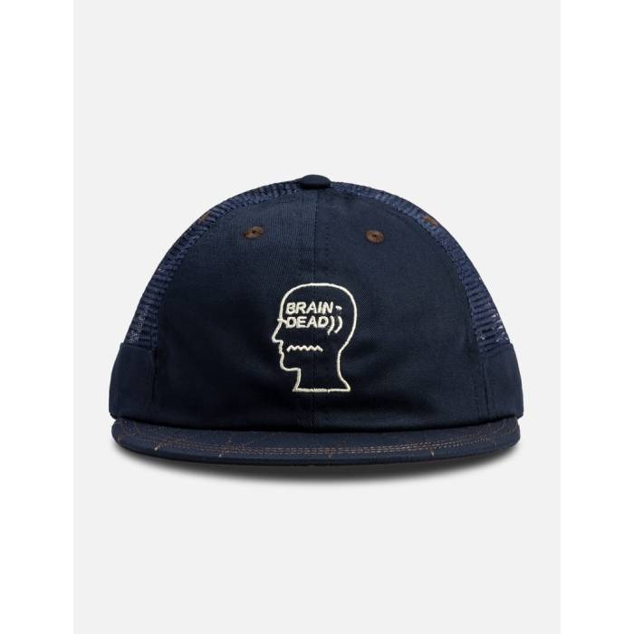 ブランド名Brain Dead性別Men(メンズ)商品名Logohead Long Brim Mesh Panel Hatカラー・Navy