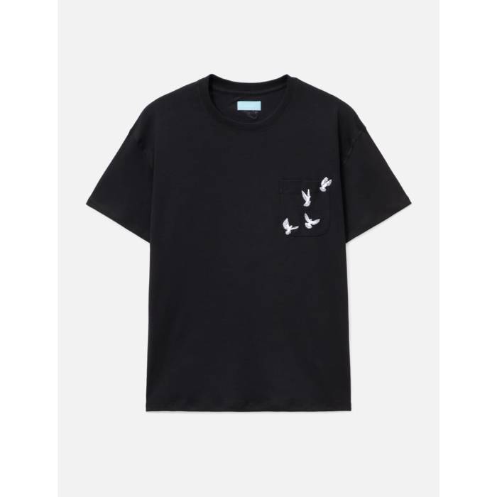 ブランド名3.Paradis性別Men(メンズ)商品名Doves Pocket T-Shirtカラー・Black