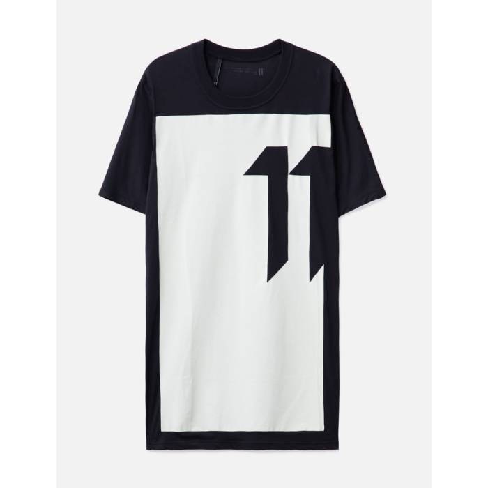 ブランド名11 By Boris Bidjan Saberi性別Men(メンズ)商品名Ts5 F1101 Block Print Short Sleeve T-Shirtカラー・Black