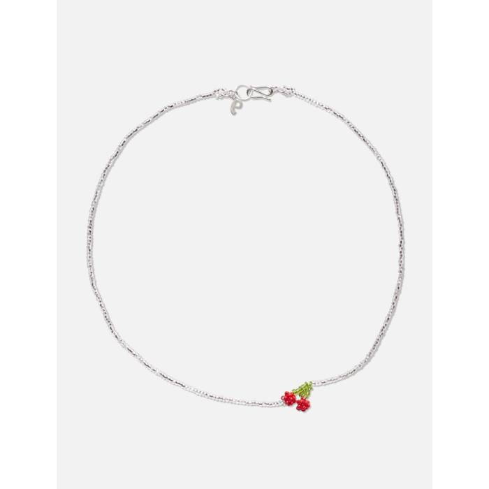 ブランド名Pura Utz性別Women(レディース)商品名Mini Silver Cherry Necklaceカラー・Silver/Red/Green