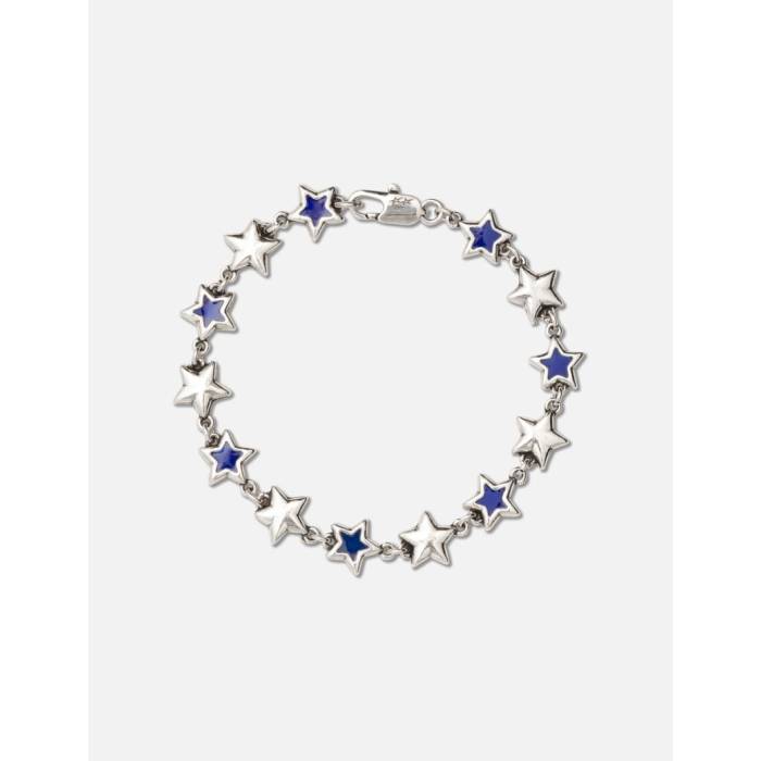 ブランド名Twojeys性別Unisex(ユニセックス)商品名Blue Enameled Stars Braceletカラー・Silver/Blue