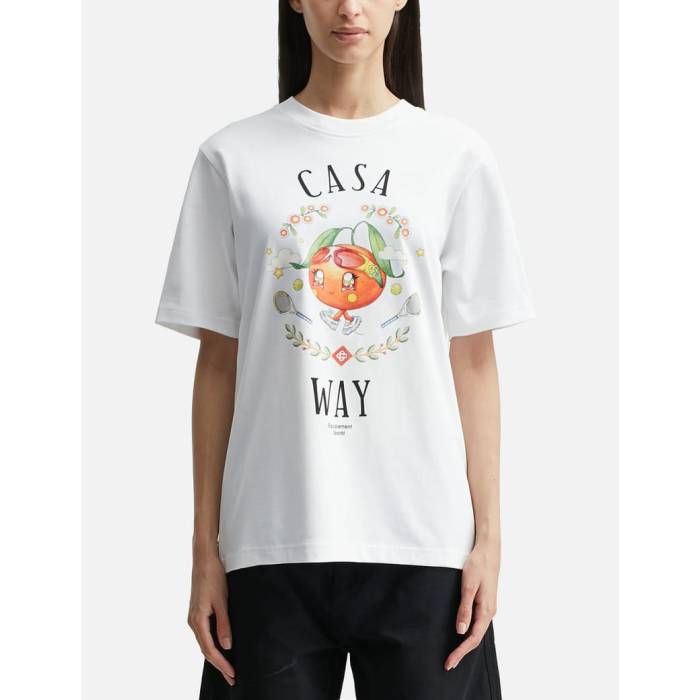 ブランド名Casablanca性別Unisex(ユニセックス)商品名Casa Way Orange Mascot Short Sleeve T-Shirtカラー・White