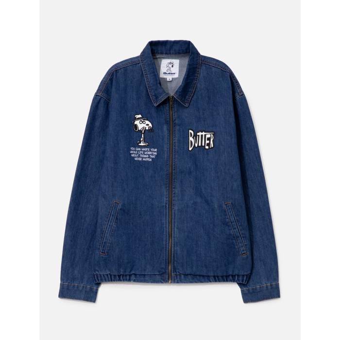 ブランド名Butter Goods性別Men(メンズ)商品名X Peanuts Spike Jacketカラー・Distressed Indigo