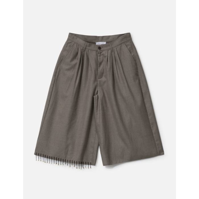 ブランド名Glass Cypress性別Men(メンズ)商品名Gray Shortened Wide Leg Trouserカラー・Gray