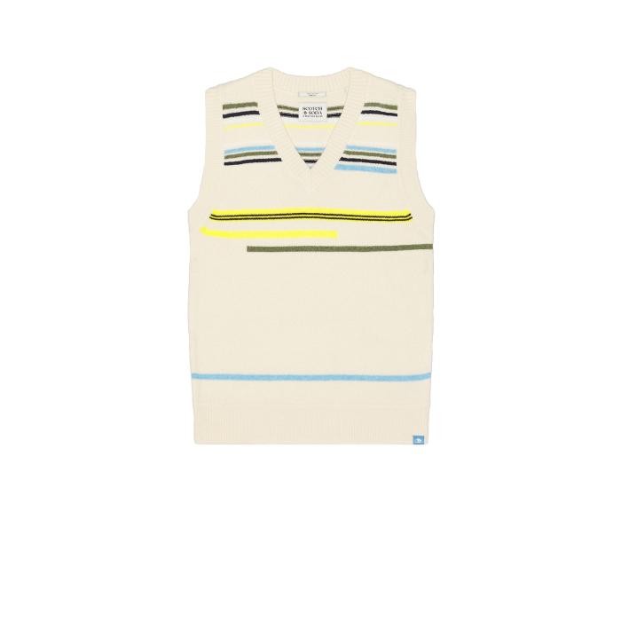 ブランド名Scotch & Soda性別Men(メンズ)商品名Soft Knit Vestカラー・Parchment