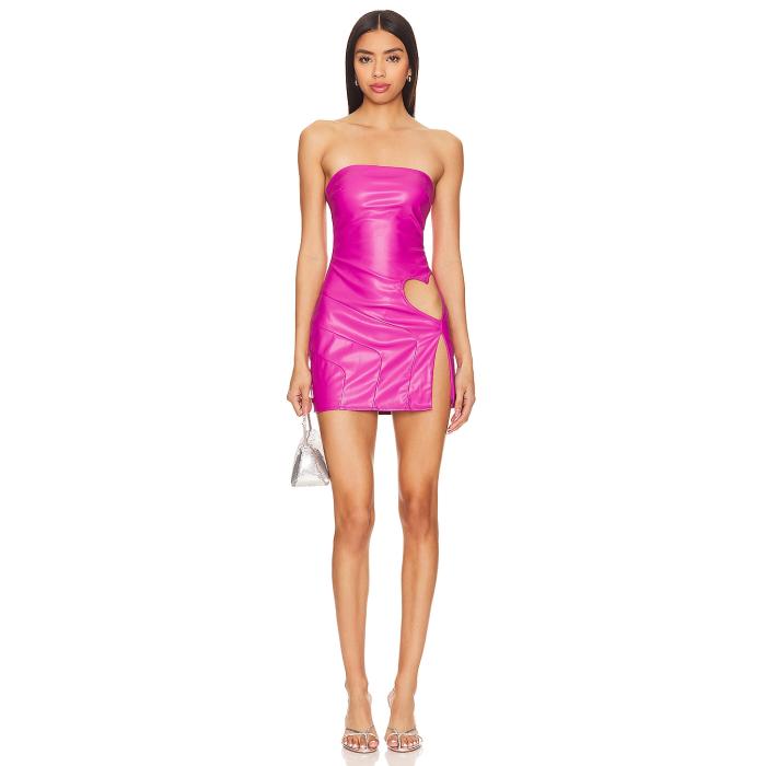 ブランド名Superdown性別Women(レディース)商品名Nayeli Faux Leather Mini Dressカラー・Pink