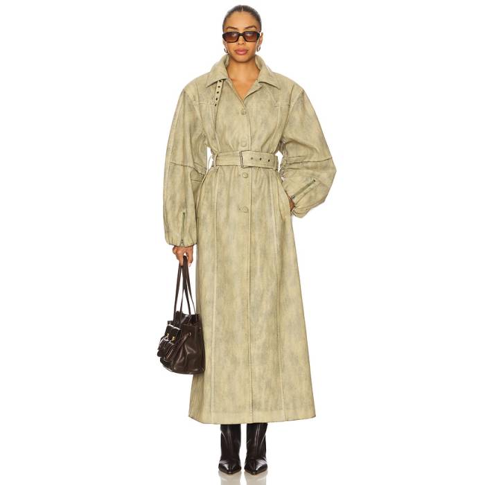 ブランド名Afrm性別Women(レディース)商品名The Carrington Maxi Trench Coatカラー・Custard Cream