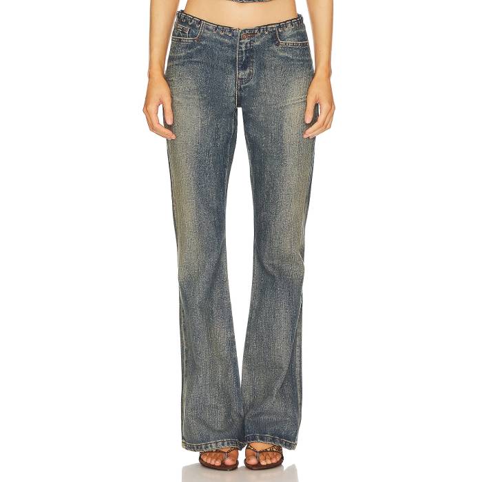 ブランド名Jaded London性別Women(レディース)商品名Whipstitch Low Rise Straight Jeansカラー・Denim
