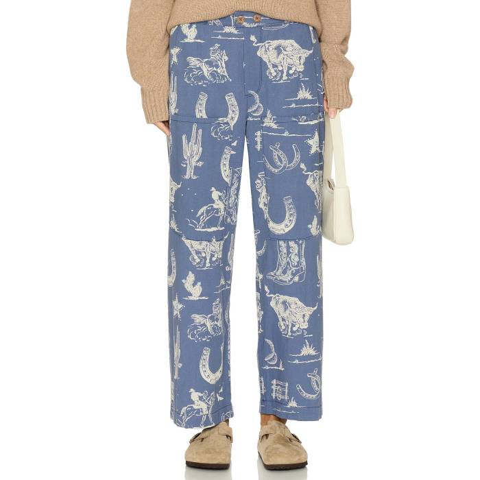 ブランド名Free People性別Women(レディース)商品名Seaside Pull On Pantカラー・Indigo Combo & Rodeo