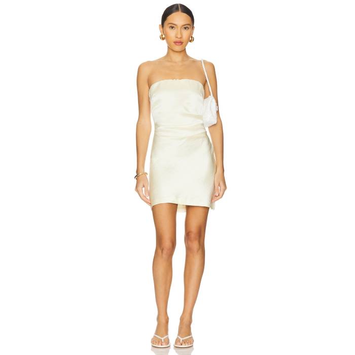 ブランド名Bec + Bridge性別Women(レディース)商品名Symone Strapless Mini Dressカラー・Ice Yellow