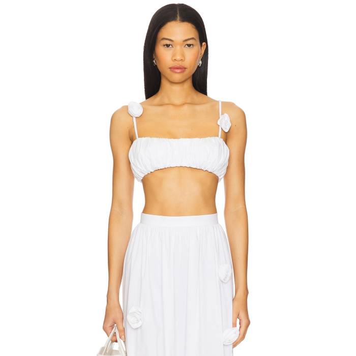 ブランド名Caroline Constas性別Women(レディース)商品名Evangeline Bustier Topカラー・White
