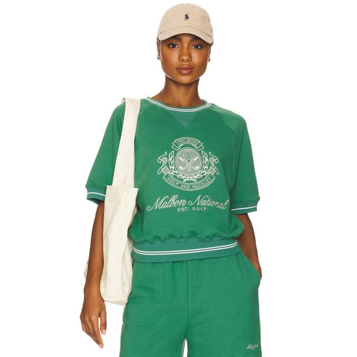 ブランド名Malbon Golf性別Women(レディース)商品名Billie Ii Sweatshirtカラー・Foliage Green