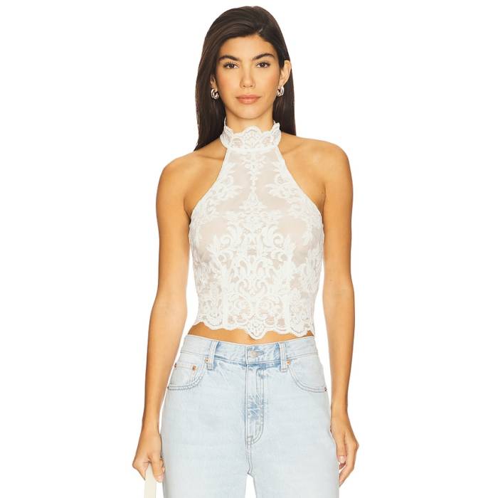 ブランド名Stone Cold Fox性別Women(レディース)商品名X Revolve Amanda Halter Topカラー・White