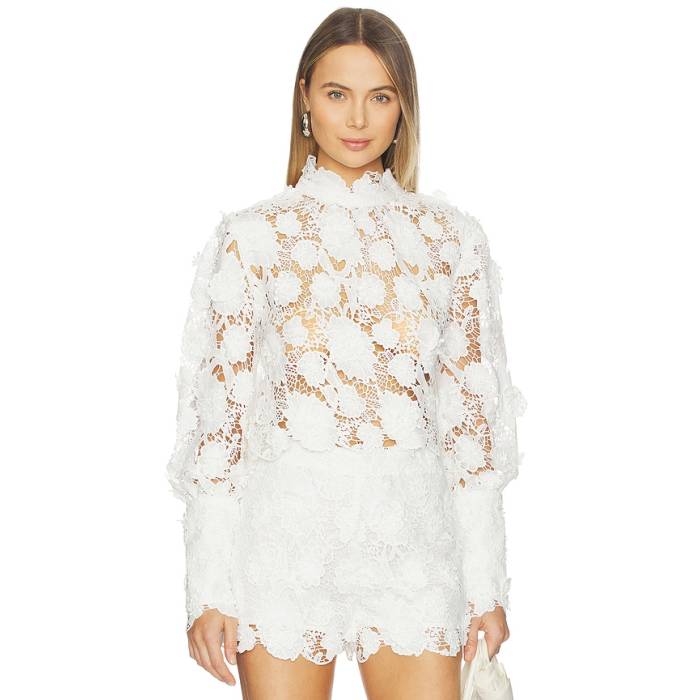 ブランド名Bardot性別Women(レディース)商品名Lace Georgia Topカラー・Ivory