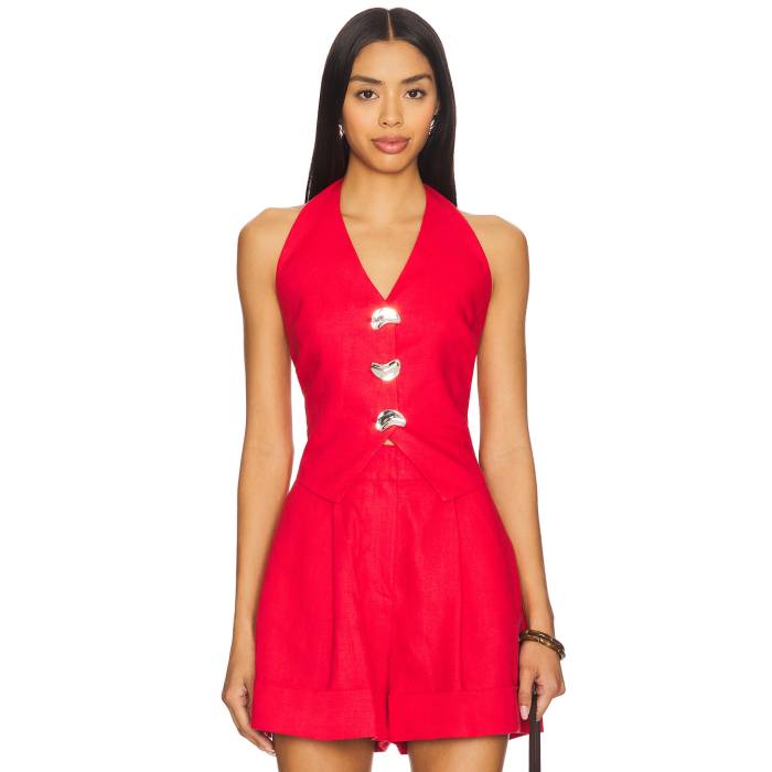 ブランド名Selmacilek性別Women(レディース)商品名Cut Out Vestカラー・Red