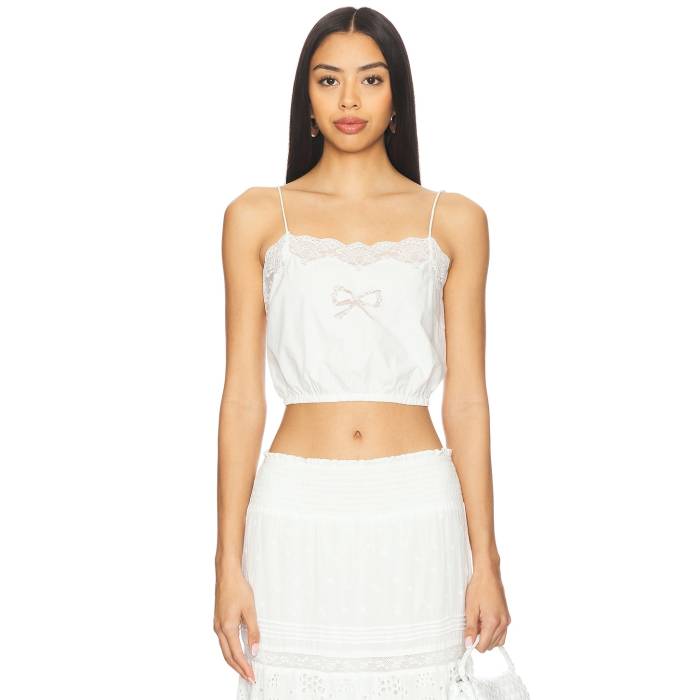 ブランド名Loveshackfancy性別Women(レディース)商品名Aliaya Topカラー・Optic White