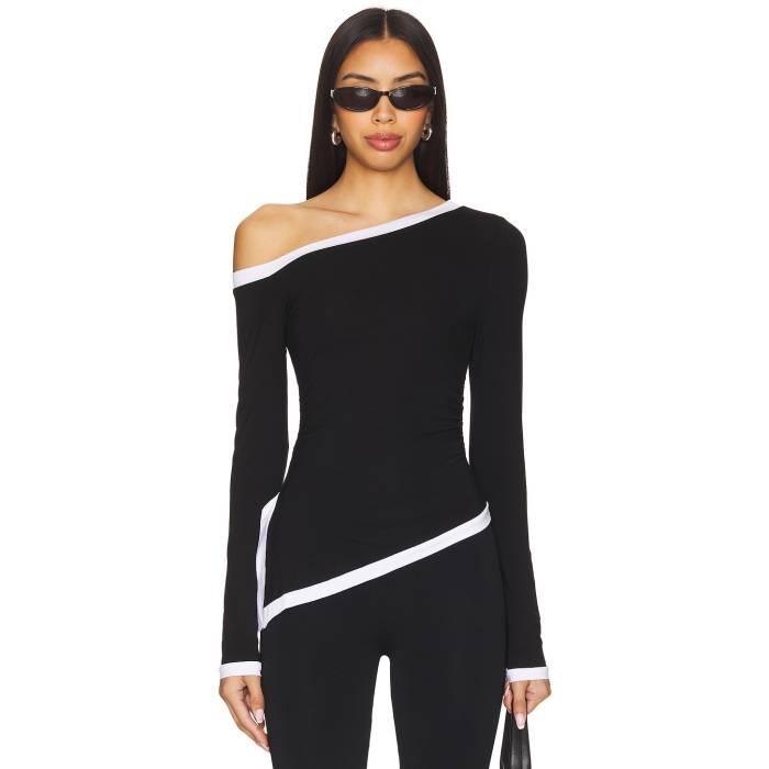 ブランド名Superdown性別Women(レディース)商品名Jordyn Topカラー・Black & White