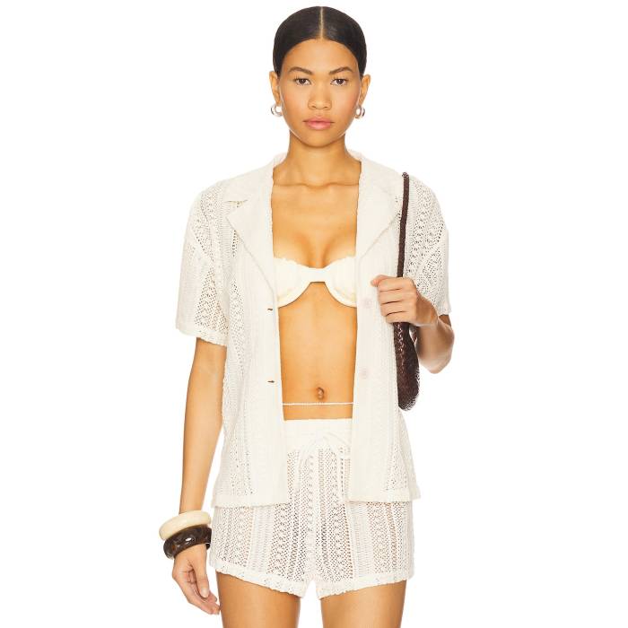 ブランド名All The Ways性別Women(レディース)商品名Rosie Button Up Topカラー・Cream