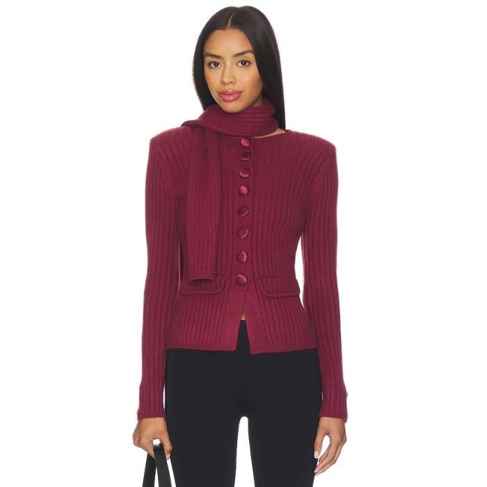 ブランド名House Of Sunny性別Women(レディース)商品名Power Peggy Cardiganカラー・Burgundy