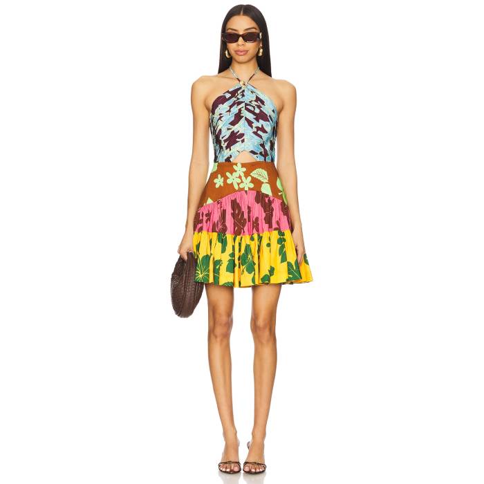 ブランド名Alemais性別Women(レディース)商品名Poppy Spliced Mini Dressカラー・Multi