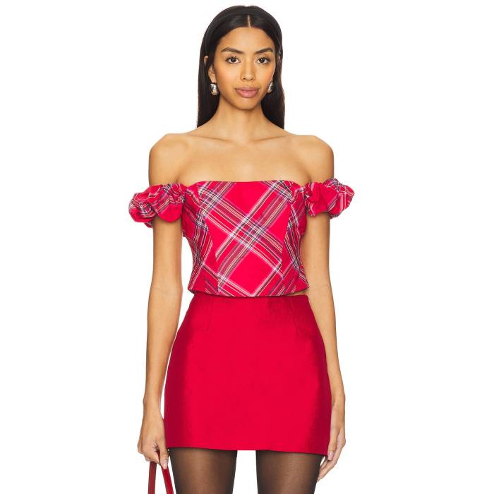 ブランド名Loveshackfancy性別Women(レディース)商品名Maryjane Topカラー・Cheery Red
